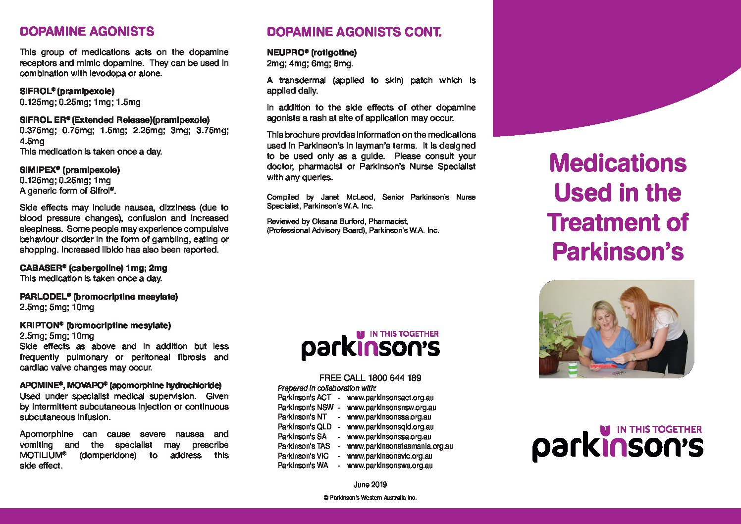 Medications-Used-in-the-Treatment-of-Parkinson’s | Parkinsons NSW