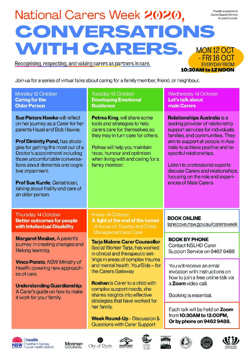 Conversations-For-Carers-A4-Flyer- | Parkinsons NSW