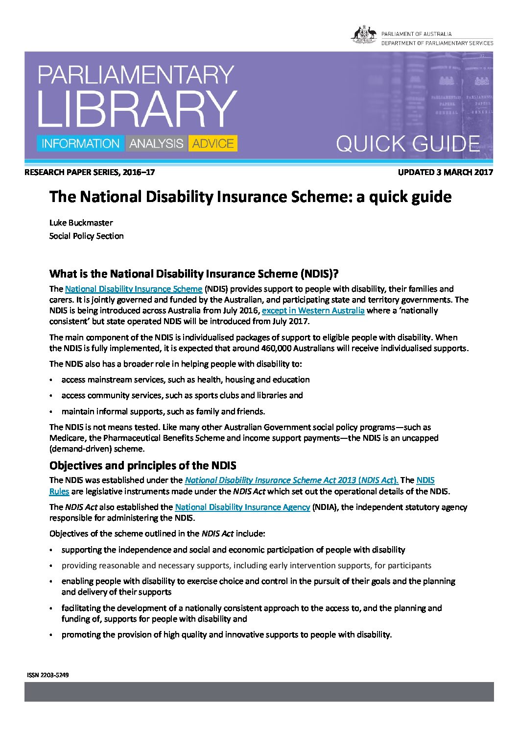 Tool 1.1_ NDIS Quick Guide | Parkinsons NSW