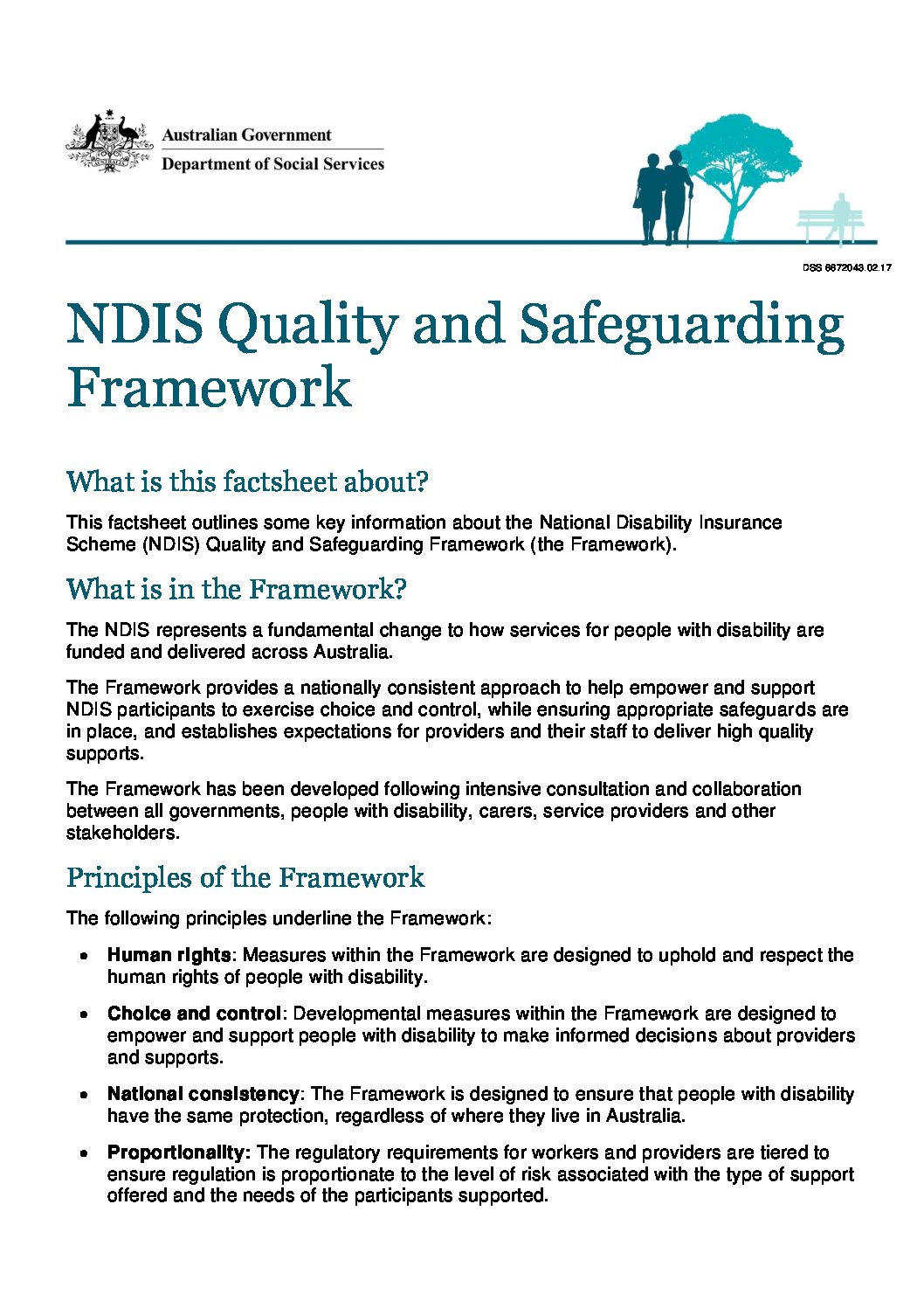 Tool 2.7.3_NDIS Factsheet_quality_and_safeguarding_framework_overview ...