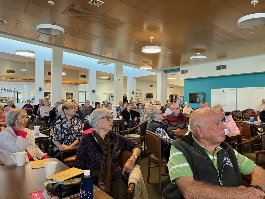 Forresters Beach retirement village held a Parkinson’s awareness ...